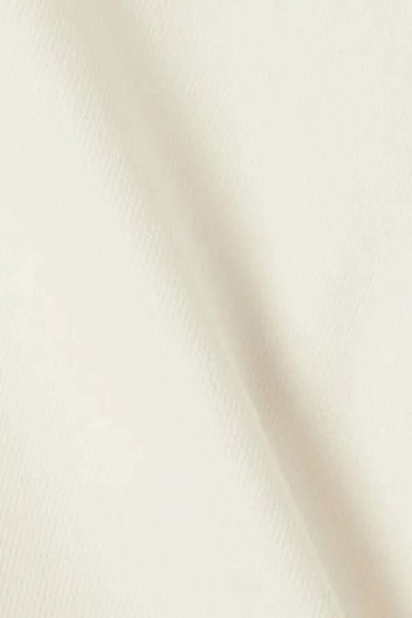 FFORME Net Sustain Jagger Wide-leg Organic Cotton-blend Pants - White