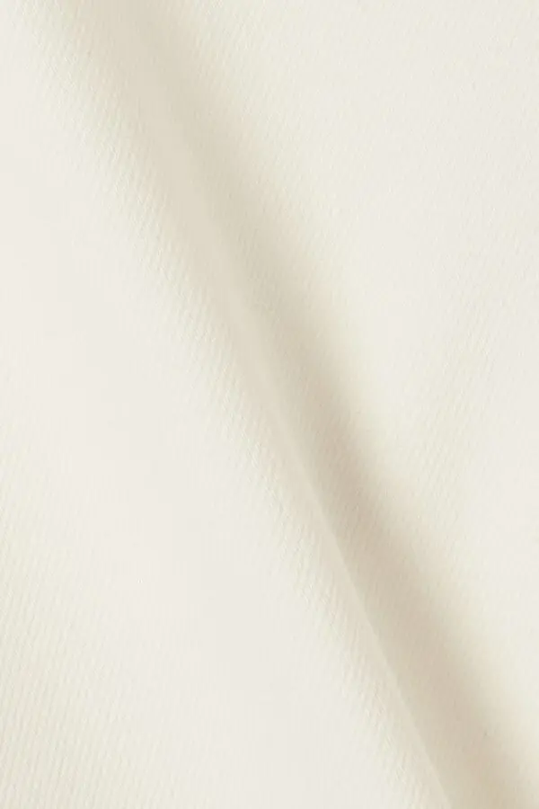 FFORME Net Sustain Jagger Wide-leg Organic Cotton-blend Pants - White