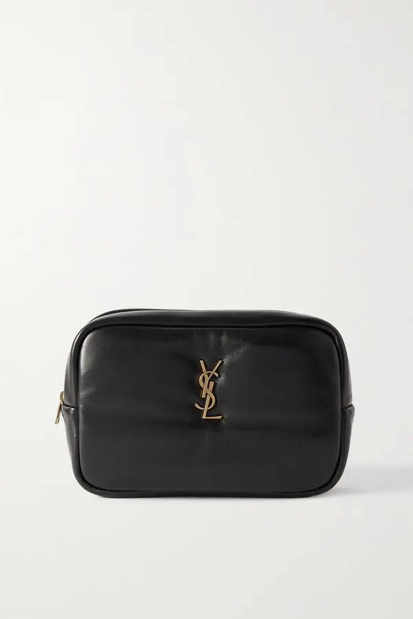 Saint Laurent Cassandre Leather Cosmetics Case