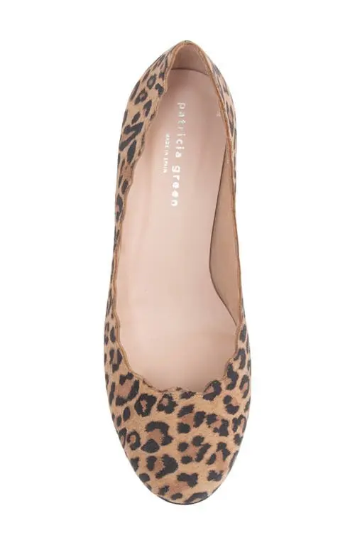 PATRICIA GREEN Palm Beach Pump - Leopard Suede