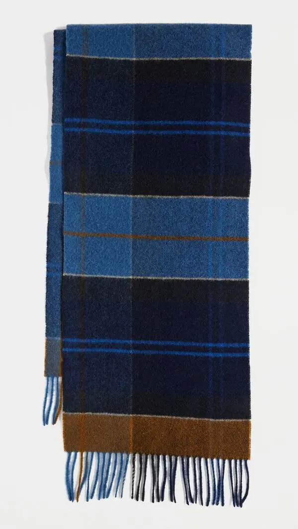 Barbour Inverness Tartan Scarf - Midnight