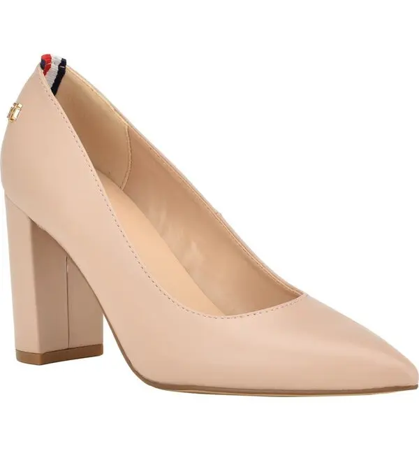 Tommy Hilfiger Abilene Leather Pumps