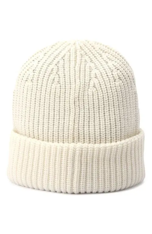 ALLSAINTS Travelling Rib Knit Wool Blend Beanie