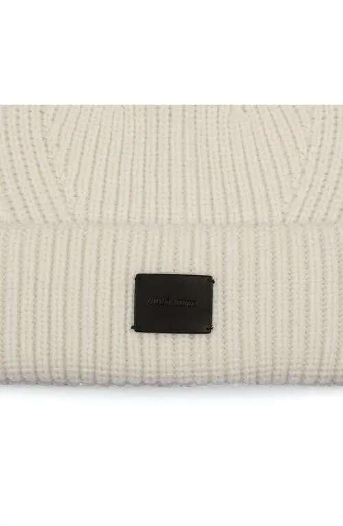 ALLSAINTS Travelling Rib Knit Wool Blend Beanie