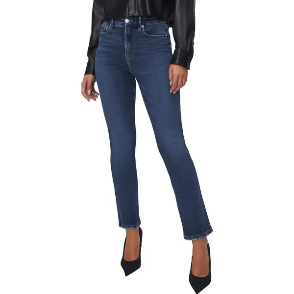 Good American Good Legs Straight Leg Jeans