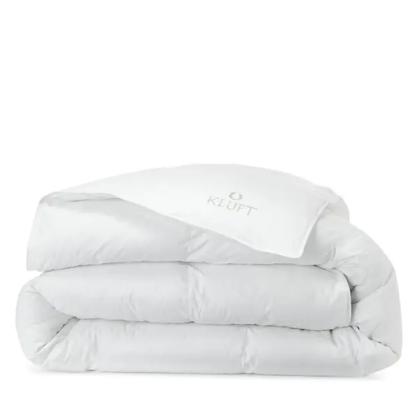 KLUFT Queen Down Alternative Comforter, Light/medium - White