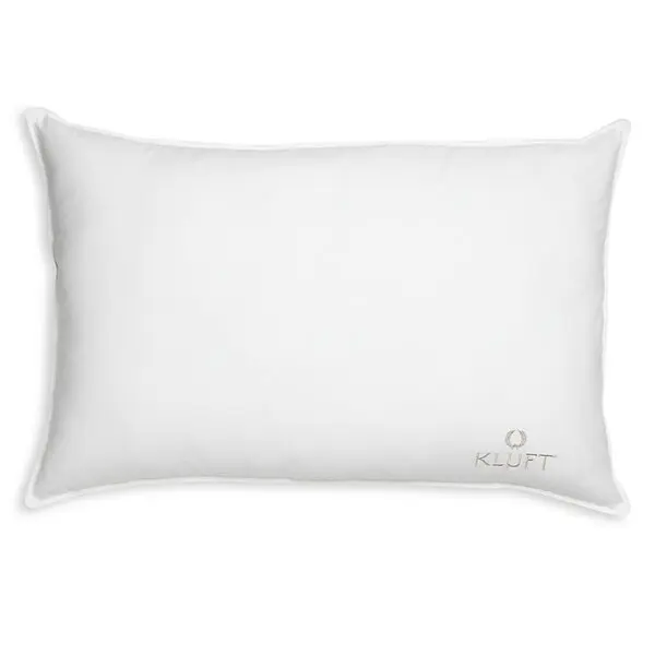 KLUFT Queen Down Alternative Pillow, Medium/firm - White