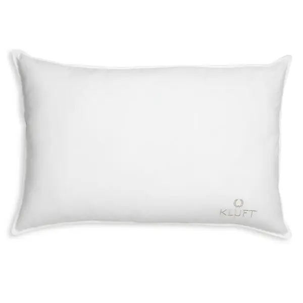 KLUFT Queen Down Alternative Pillow, Medium/firm