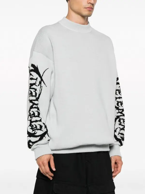 Vetements Logo-print Merino Wool Jumper