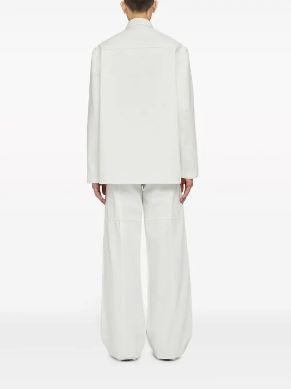 JIL SANDER Logo-embossed Cotton Shirt