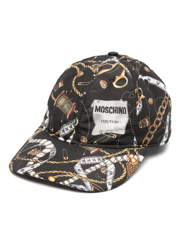 Moschino Barocco-print Baseball Cap
