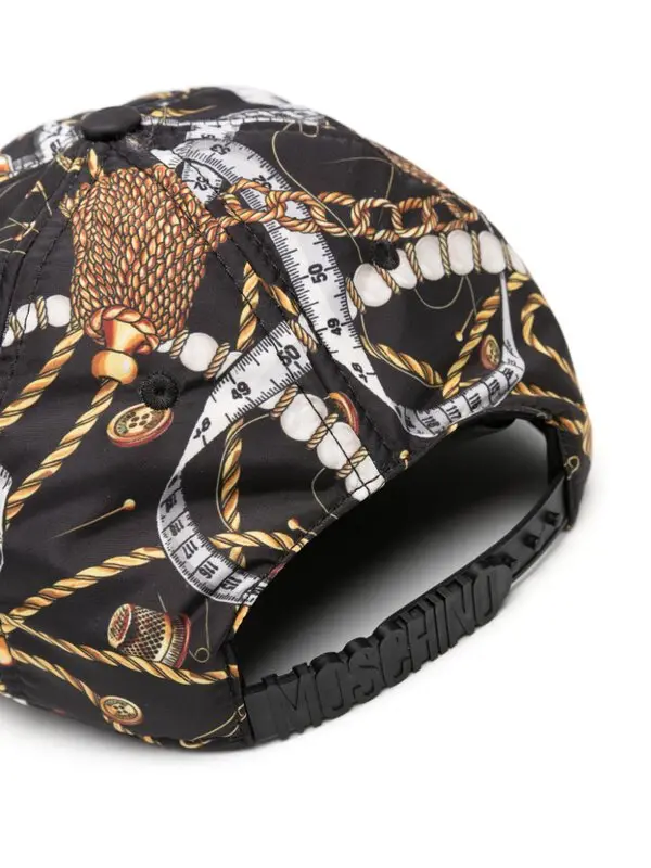 Moschino Barocco-print Baseball Cap