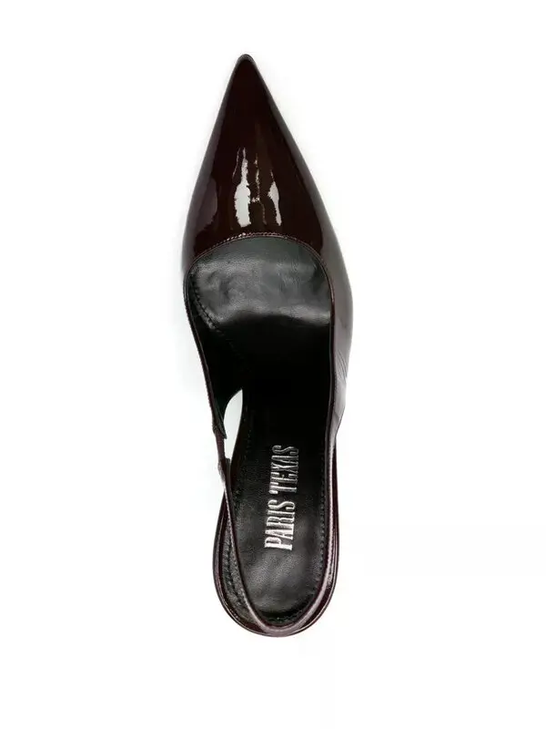 Paris Texas Lidia 115mm Leather Pumps - Brown