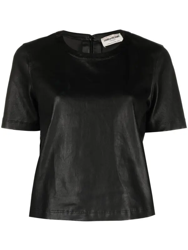 Zadig&Voltaire Tas Leather T-shirt