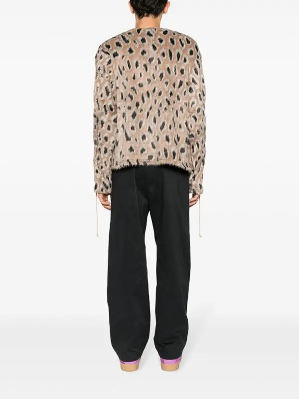BLUEMARBLE Leopard-print Jumper
