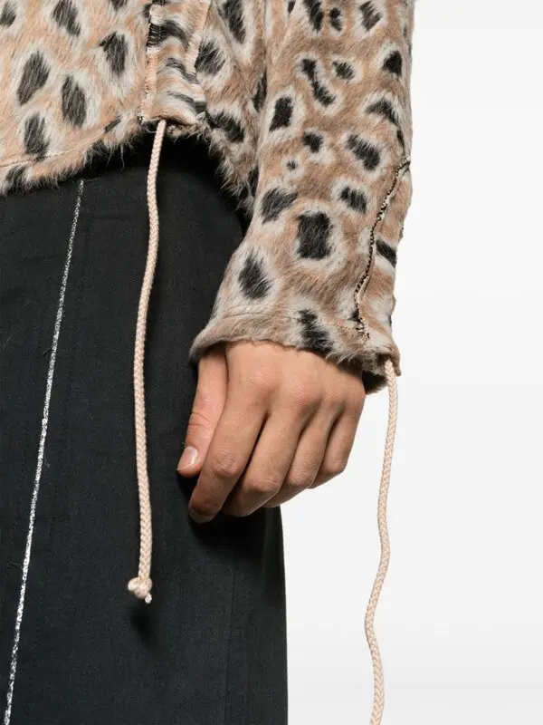 BLUEMARBLE Leopard-print Jumper
