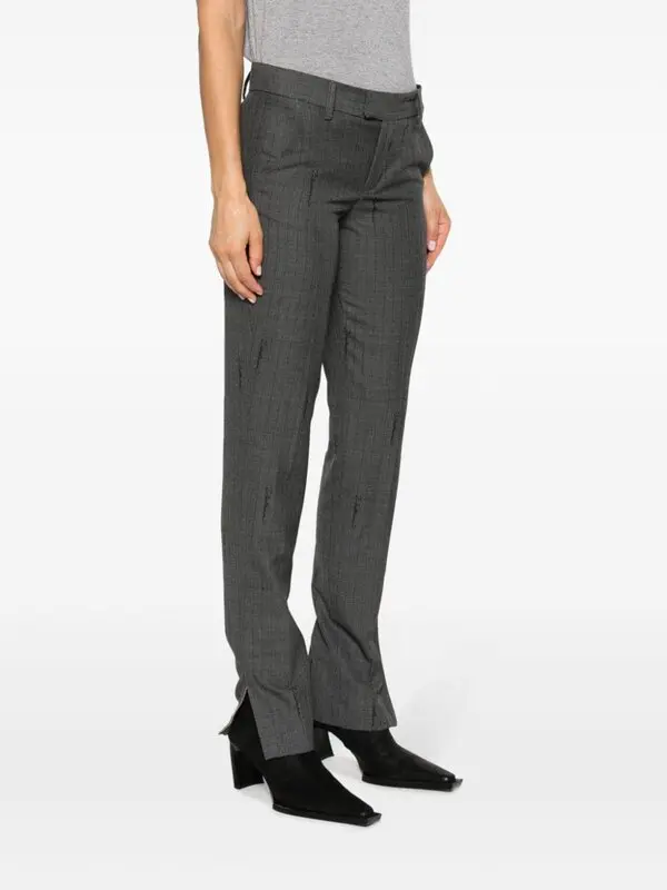 Zadig&Voltaire Prune Striped Trousers - Grey