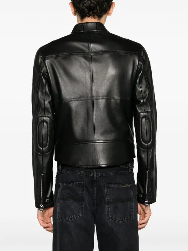 Dolce & Gabbana Nappa Leather Biker Jacket