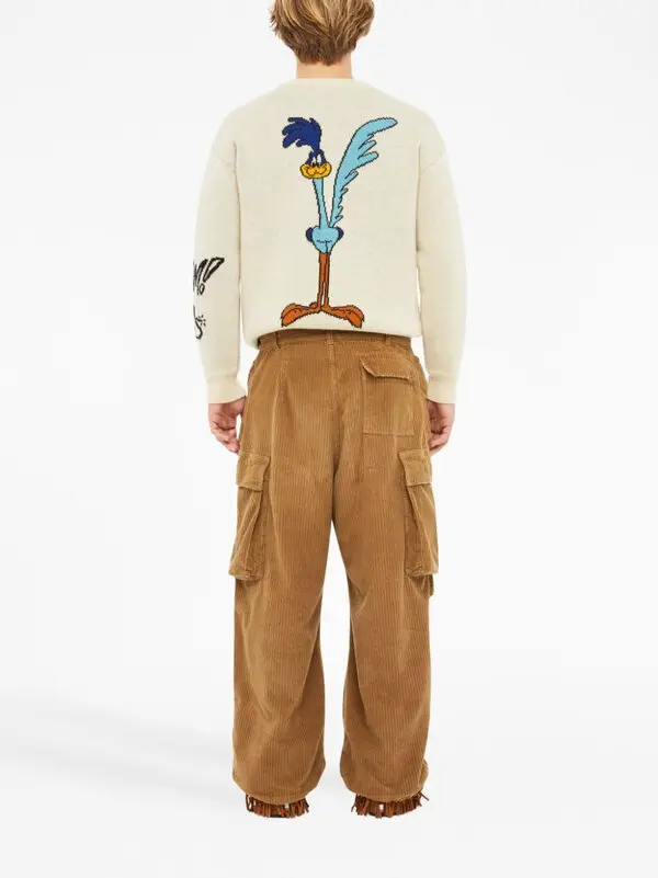 Alanui Velvet Corduroy Cargo Pants