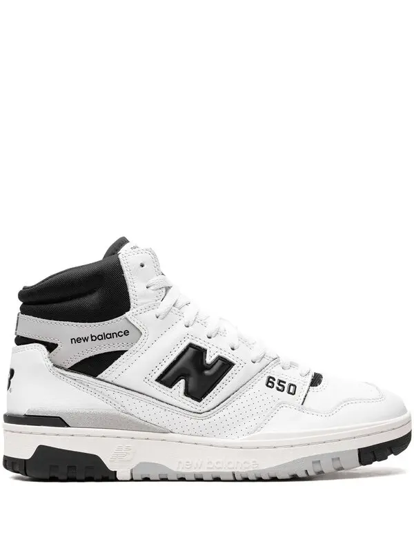 NEW BALANCE 650 High-top Sneakers - White