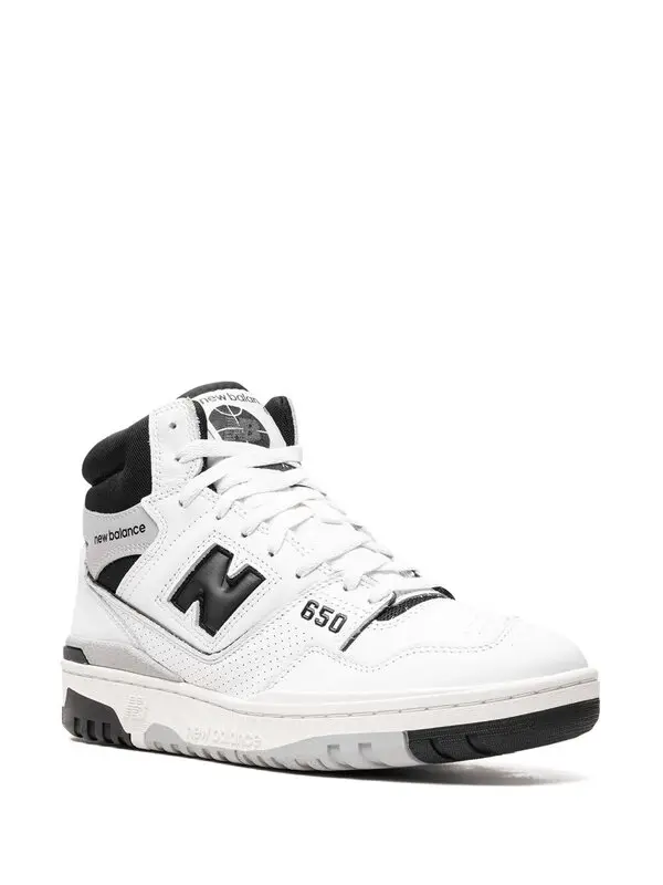 NEW BALANCE 650 High-top Sneakers - White