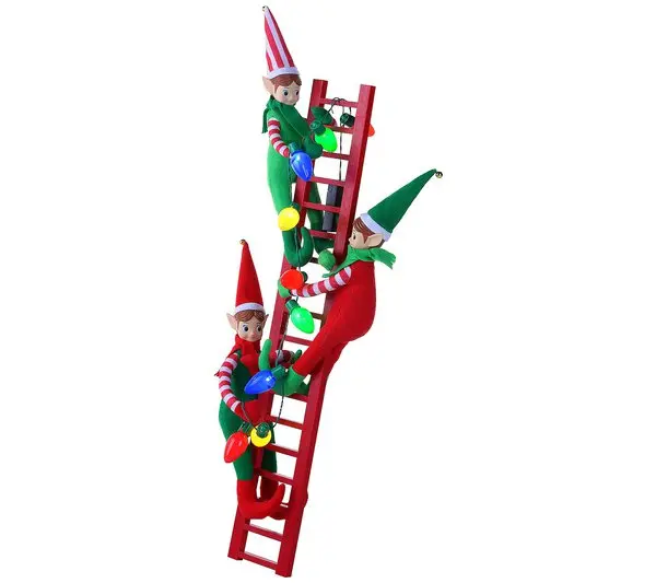 MR. CHRISTMAS 27.5' Led Elves Tree Trimmer - One-color