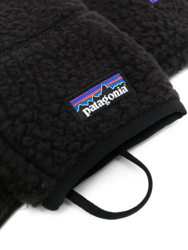 Patagonia Logo-patch Fleece Gloves