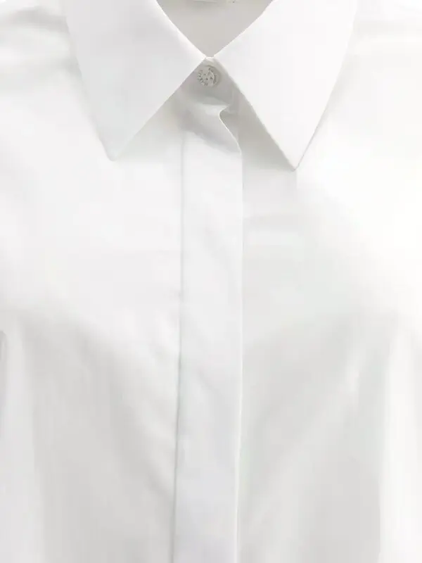 Alexander McQueen Point-collar Cotton Shirt
