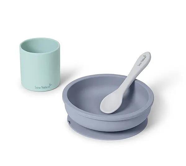 SARO BY KALENCOM Saro 3-piece Baby Feeding Set - One-color