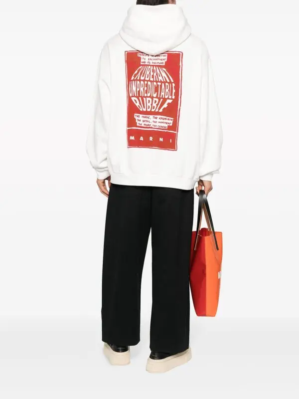 Marni Graphic-print Cotton Hoodie