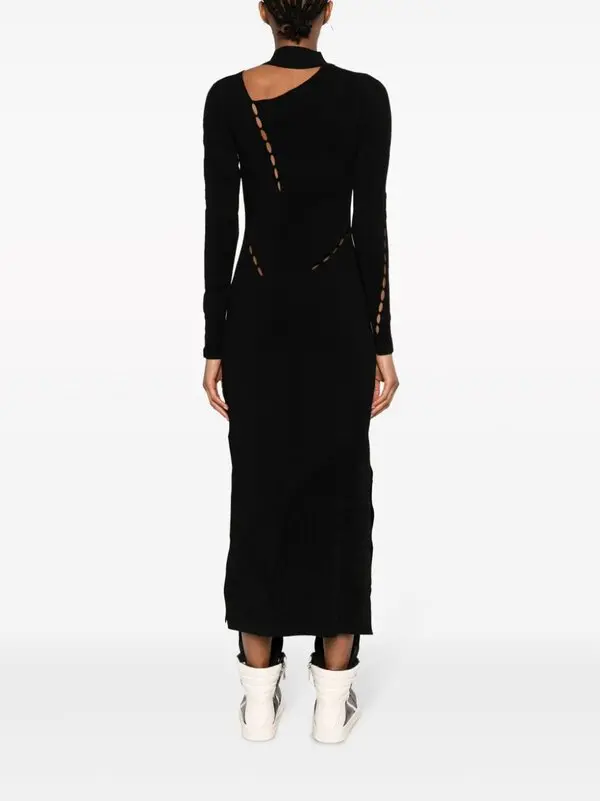 Y3 Ingesan Devoré Knitted Dress