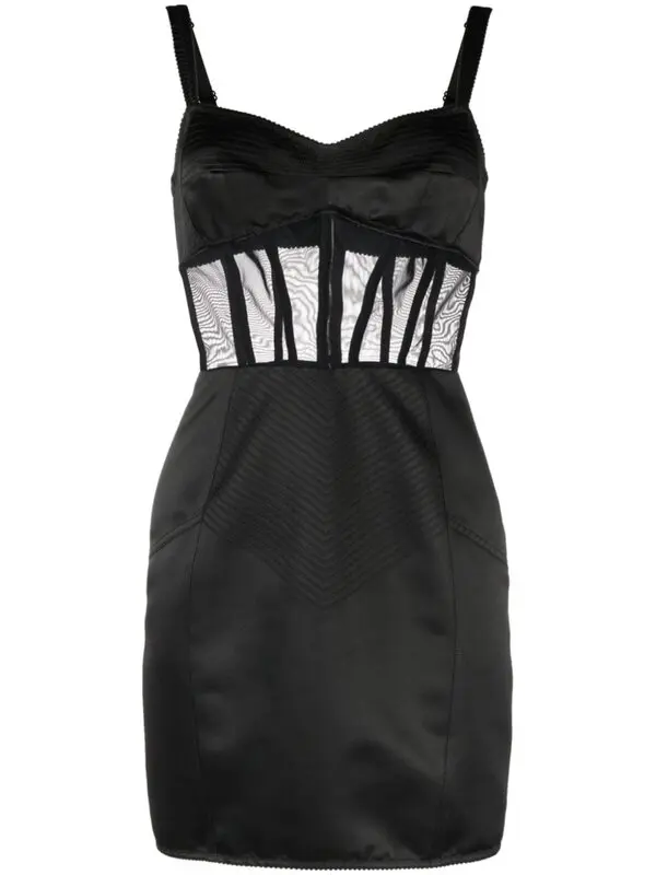 Dolce & Gabbana Panelled Corset Dress