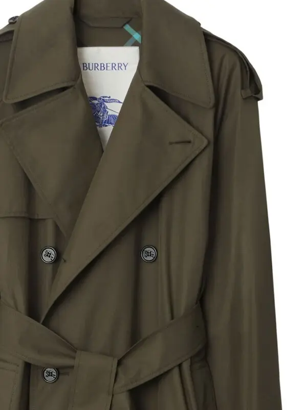 Burberry Castleford Double-breasted Trench Coat - Brown