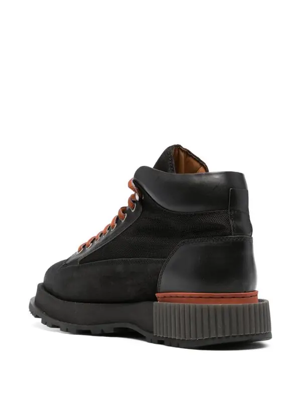 BUTTERO® Logo-debossed Leather Boots