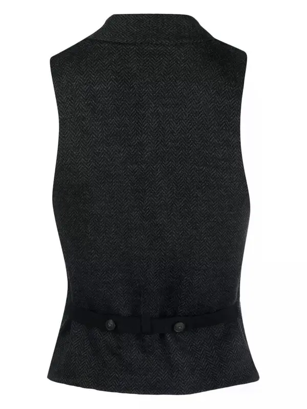 NELLS NELSON Button-up V-neck Waistcoat