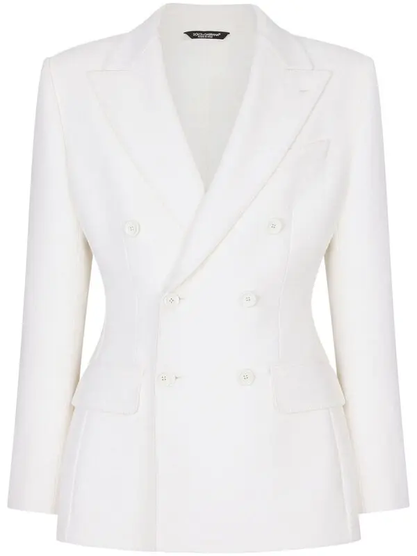 Dolce & Gabbana Double-breasted Fitted-waist Blazer