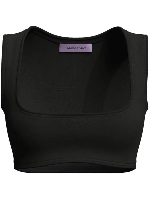 MARGHERITA MACCAPANI Square-neck Bra Top