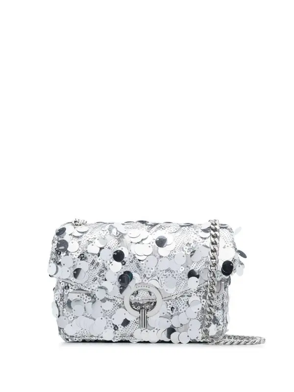 Sandro Sequin-embellished Crossbody Bag