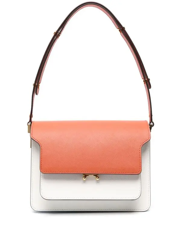 Marni Trunk Shoulder Bag - Orange