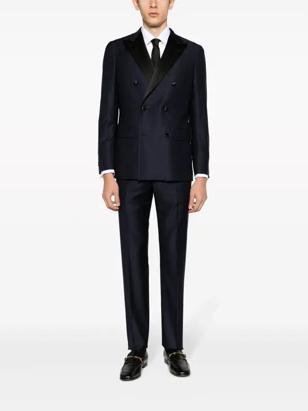 Boglioli Peak-lapels Double Breasted Suit
