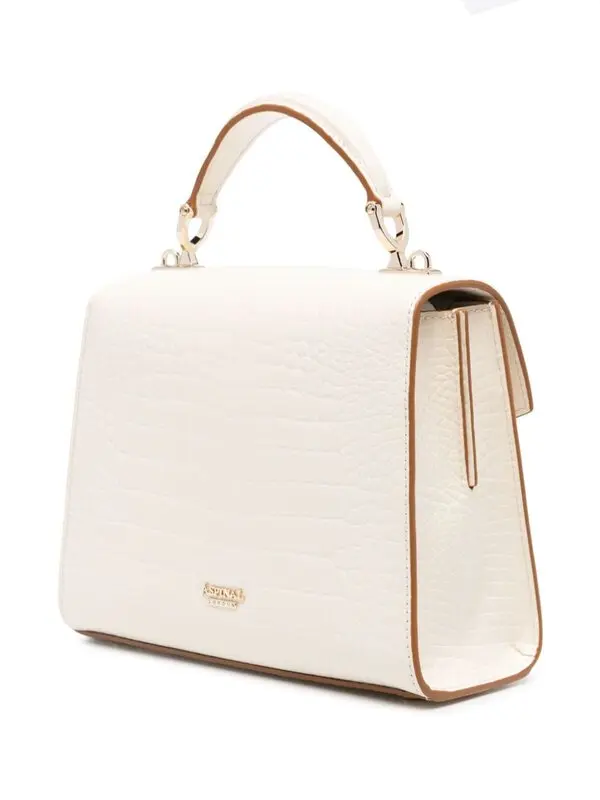 ASPINAL OF LONDON Midi Mayfair Top-handle Bag - Neutrals