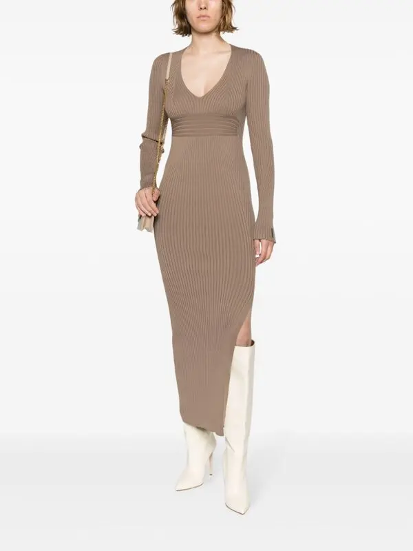 calvin klein brown dresses Calvin Klein Dress Womens 8 A-Line Zip Front Short Sleeve Faux Leather Brown