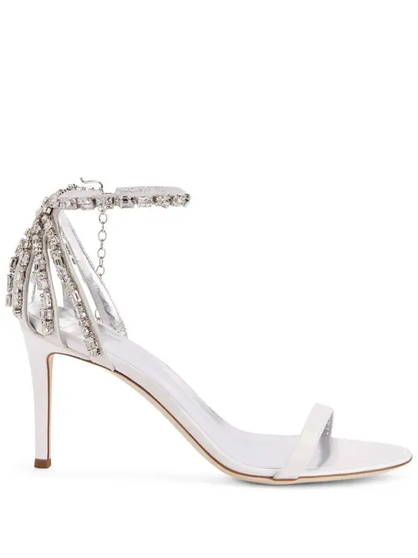 GIUSEPPE ZANOTTI 85mm Adele Crystal Sandals