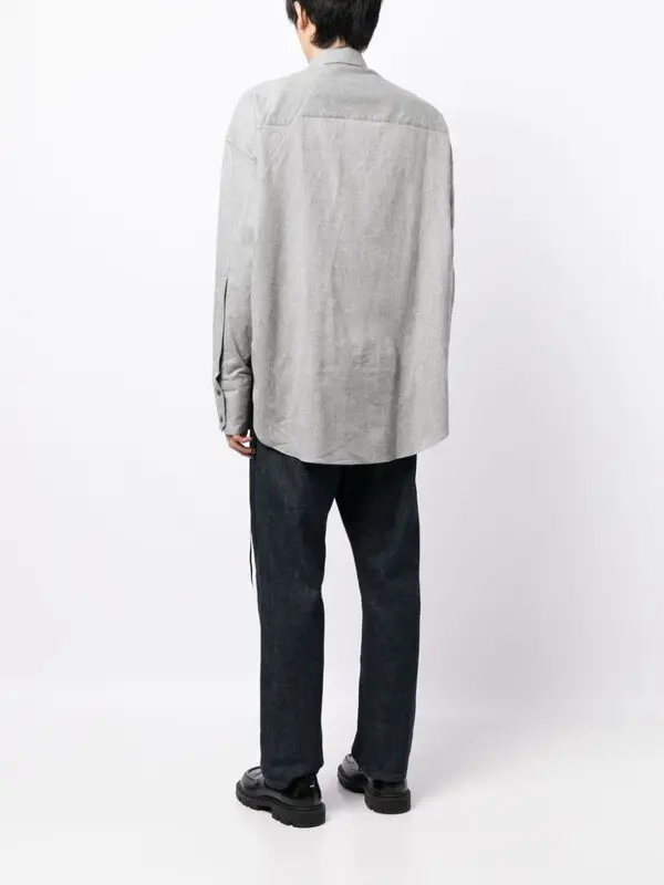 MARINA YEE Pleat-detail Cotton Shirt