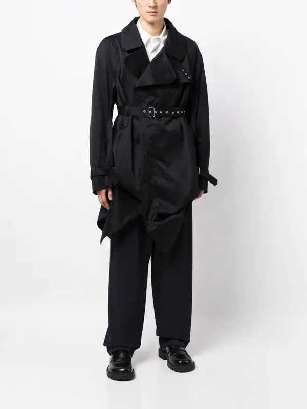 Marina Yee My Imper Belted Coat In Blue - 55% Off | Editorialist