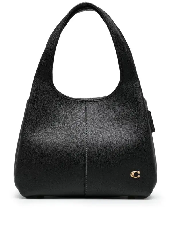 COACH Lana Pebbled-leather Tote - Black