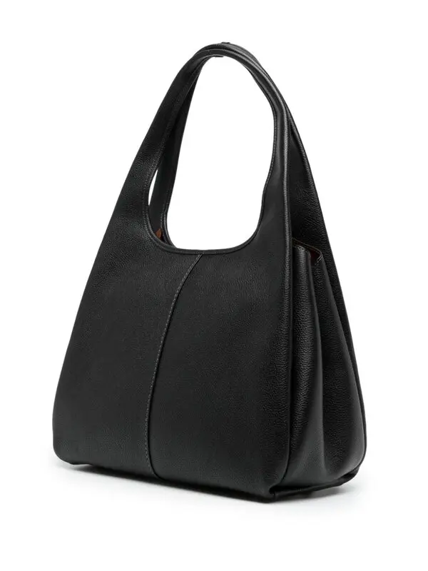 COACH Lana Pebbled-leather Tote - Black