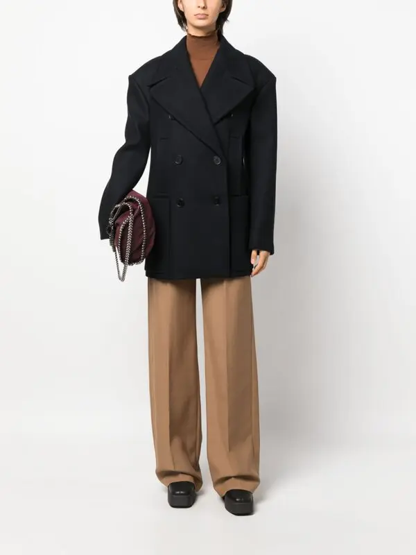 Stella McCartney Straight-leg Wool Trousers
