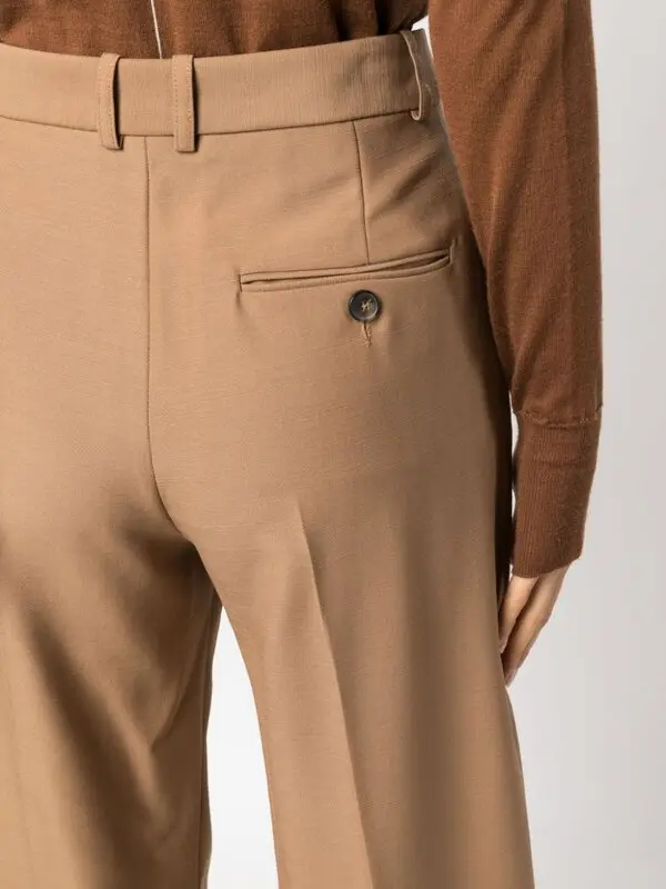 Stella McCartney Straight-leg Wool Trousers