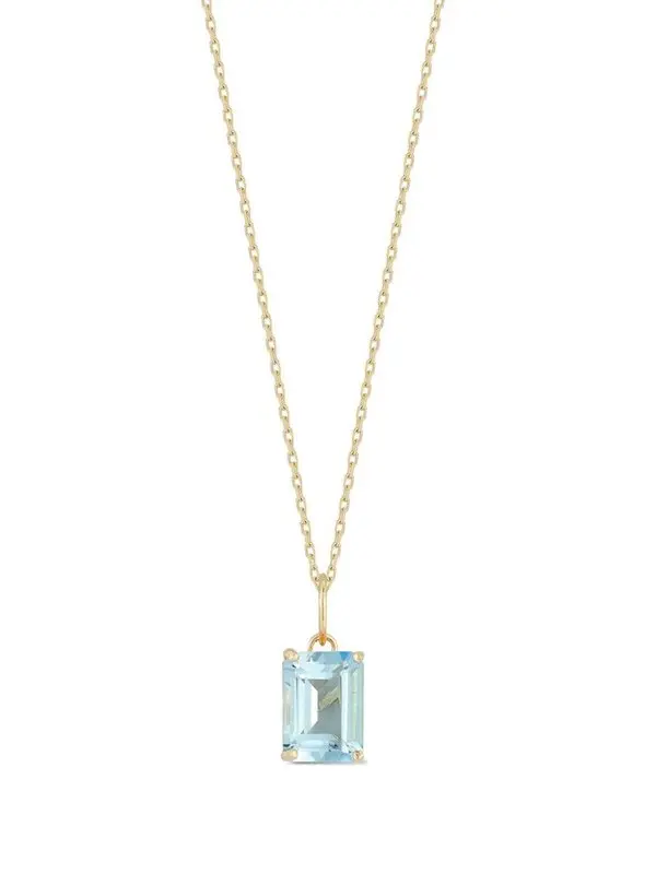 Mateo 14kt Yellow Topaz Pendant Necklace - Gold